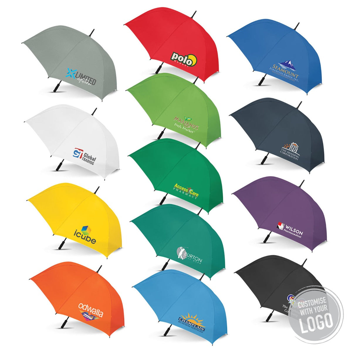 Nylon Canopy Sports Umbrellas Customised in Australia – Umbrella Planet